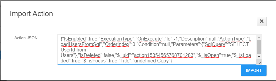 Actions | DNN Sharp Documentation Center